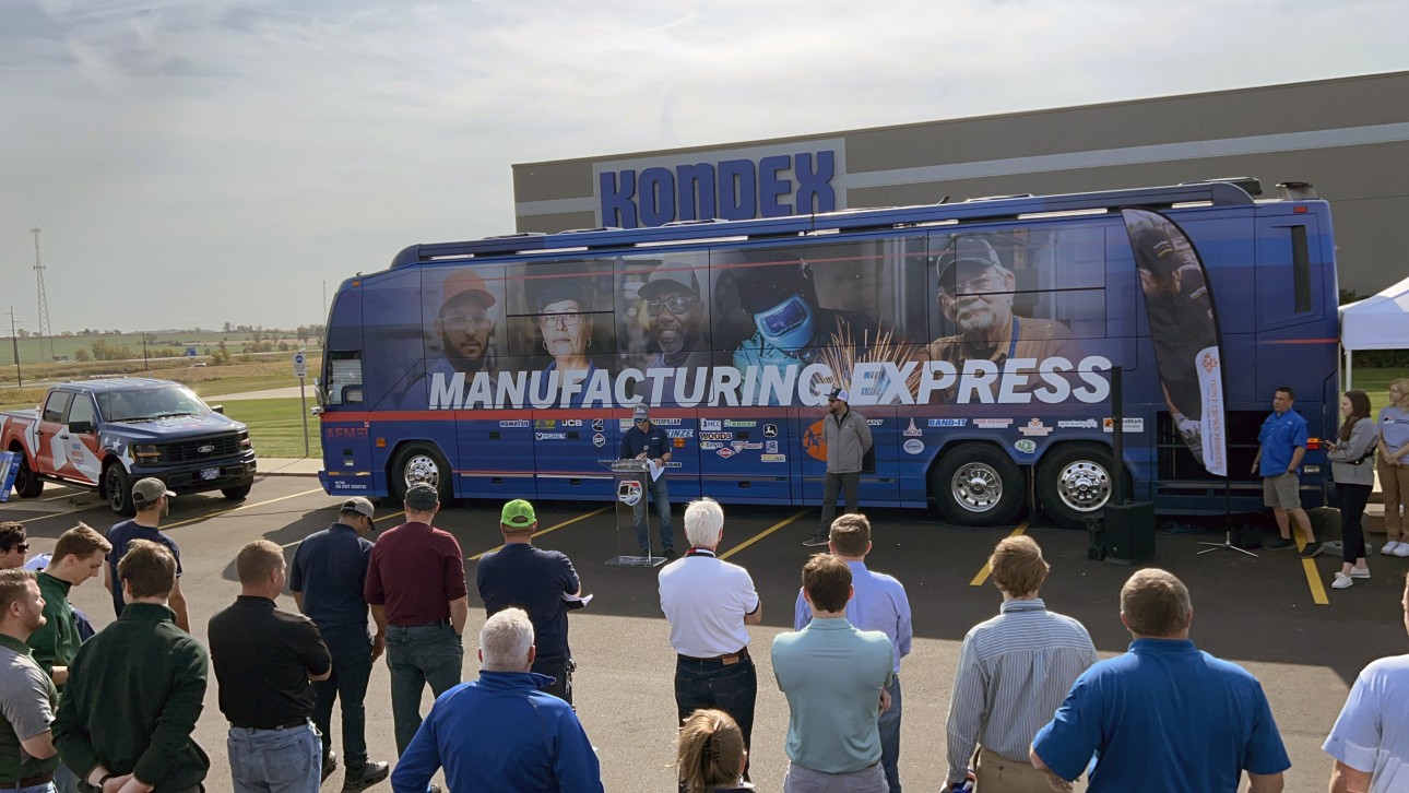 AEM's Manufacturing Express Visits Kondex - Kondex