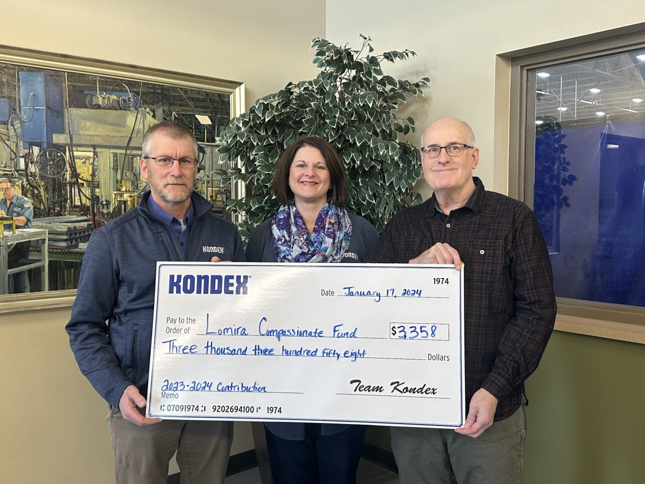 Kondex Associates Support Community with 2023 Holiday Donations - Kondex
